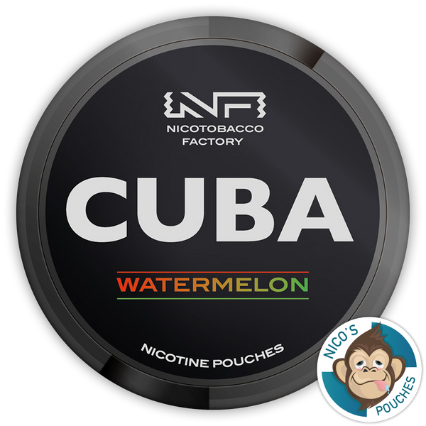 Cuba Watermelon White Edition 16mg – Nico's Pouches