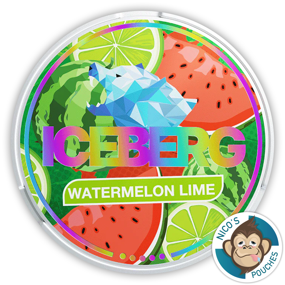 Iceberg Watermelon Lime 120mg – Nico's Pouches