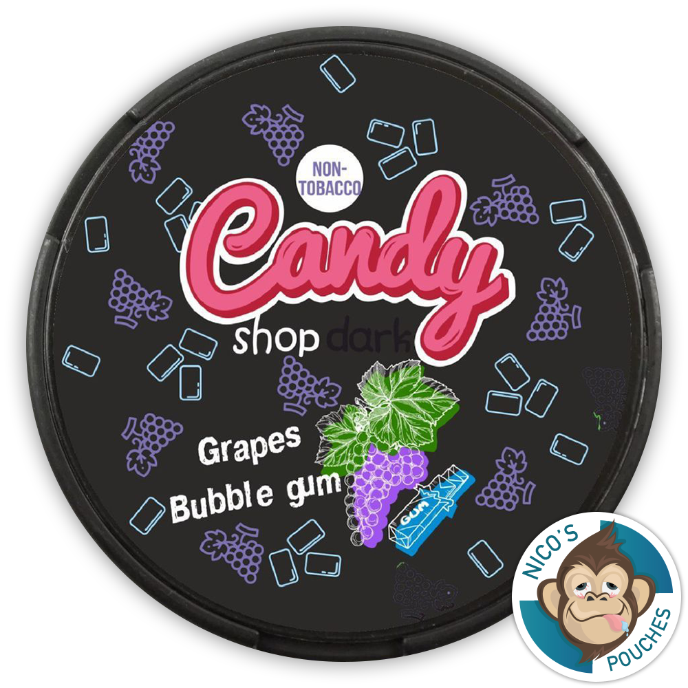Candy Shop Grapes & Bubblegum 120mg – Nico's Pouches