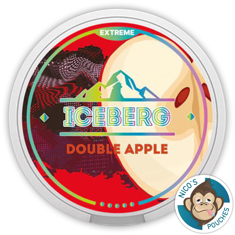 Iceberg Double Apple 150mg – Nico's Pouches